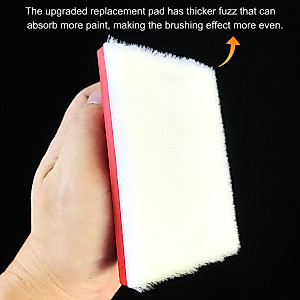 BANCOO 0818 Paint Edger Trimmer with Two Replace Pads | Edge Painter for Wall and Ceiling Cutting in, Painting Corner and Edges | Paint Pad Applicator | Paint Corner Tool | Edge Painting Tool