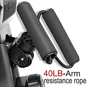 PS Stationary Folding Exercise Bike, magnetic drive cycle bikes with Resistance Belt backrest Digital Monitor Exercise Equipment for Home Gym&workout