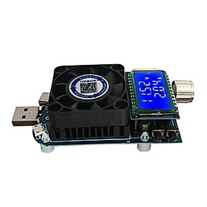 ZYM119 Constant Current Electronic Load USB Type C QC2.0/3.0 AFC FCP Triggers Battery Tester Discharge Capacity Meter Circuit Board (Color : 5A35W)