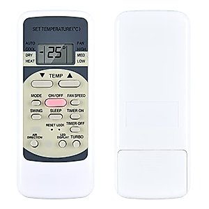 R51M/E Replacement AC Remote Control Compatible for Midea Air Conditioner, Universal Air Conditioner Compatible with Midea Air Conditioner Brand