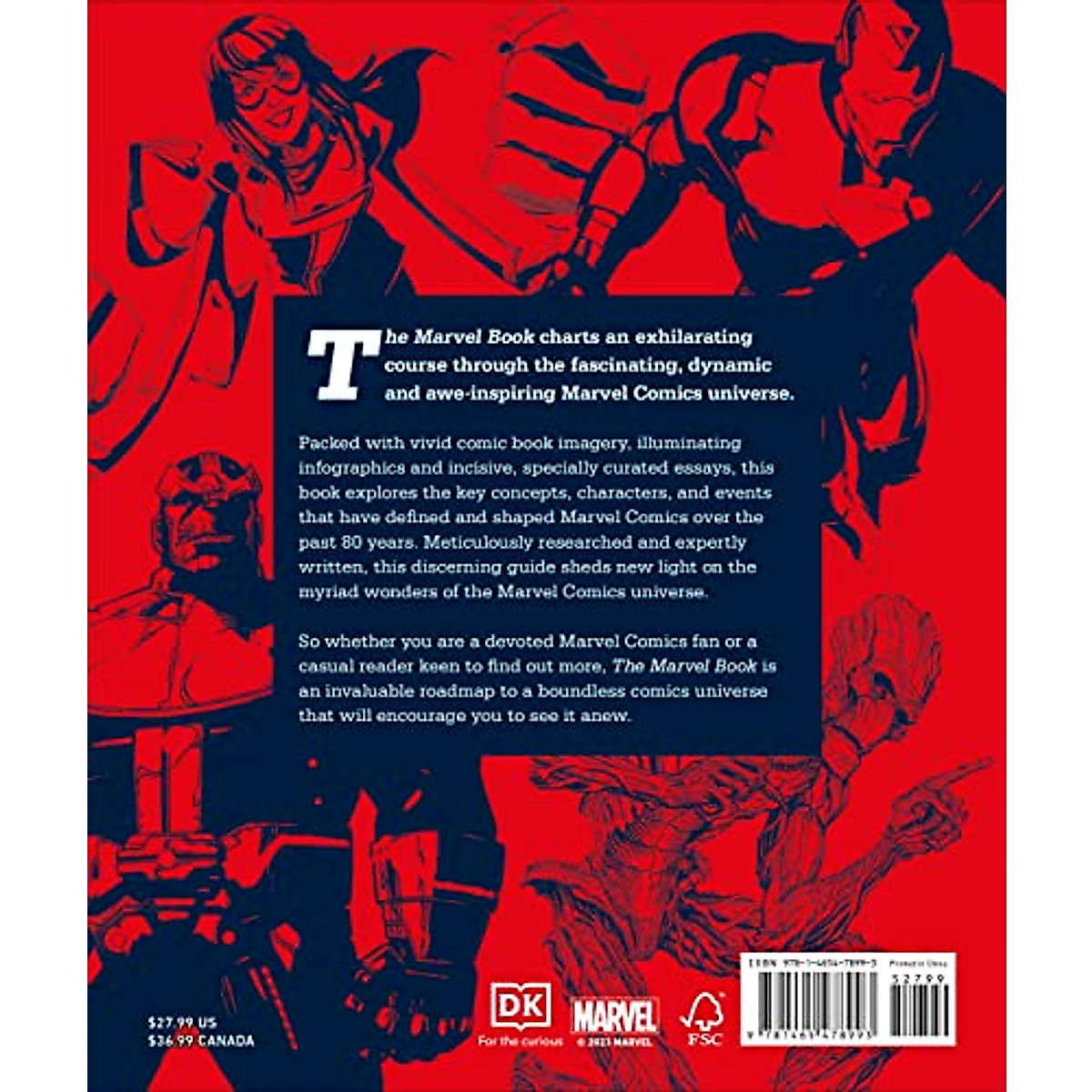 The Marvel Book: Expand Your Knowledge Of A Vast Comics Universe