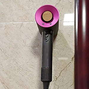 TINTON LIFE Wooden Wall Mounted Bathroom for Dyson Supersonic Hair Dryer Holder(Standard)
