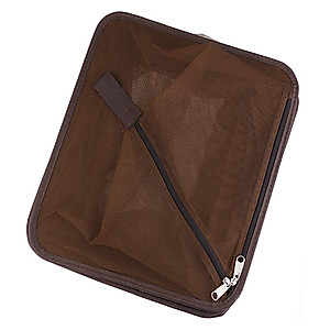 Desy & Feeci Camping Dry Net-4 Layer Outdoor Hanging Foldable Drying Rack, Camping Organizer Mesh Dryer Storage for Home Picnic BBQ Tableware/Dishes/Food/Vegetables/Fruit/Clothing