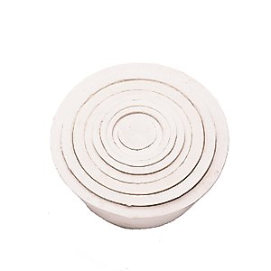 Laboy Rubber Buchner Funnel Stoppers,Tapered Filter Adapter Cones,Set of 9 Sizes