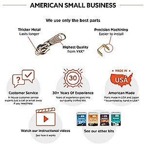 Zipper Rescue Zipper Repair Kits – The Original Zipper Repair Kit, Made in America Since 1993 (Clothing)