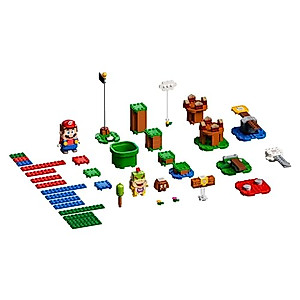 LEGO Super Mario Adventures with Mario Starter Course Set, Buildable Toy Game, Birthday Gift for Super Mario Bros. Fans and Kids Ages 6 and Up with Interactive Mario Figure and Bowser Jr., 71360