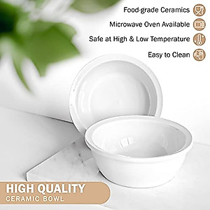 Elevated Cat Ceramic Bowls Stand for Food and Water, Small Dog, Anti Vomit, Indoor Cats, Tilted Feeding Position, Full Bamboo Body Stand with Food Grade, Whisker Friendly Dish for Cats and Puppy