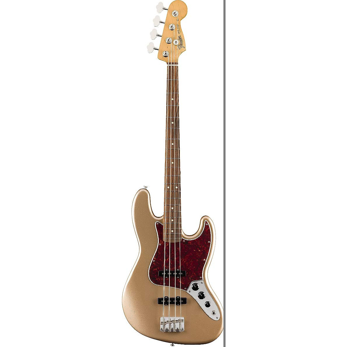 Fender Vintera 60s Jazz Bass, Firemist Gold, Pau Ferro Fingerboard