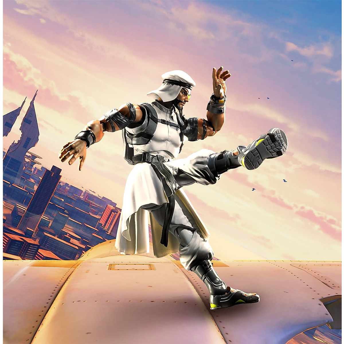 TAMASHII NATIONS Bandai S.H.Figuarts Rashid Street Fighter V Action Figure