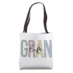 Gran Life Gran Grandma Boho Gran Grandmother Tote Bag
