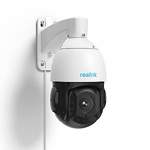 REOLINK 4K PTZ Security Camera System, 360 Degree View PoE Camera with 16X Optical Zoom for Outdoor Surveillance, Auto Tracks Human/Vehicle/Pet, Two-Way Talk, 260ft IR Night Vision, RLC-823A 16X