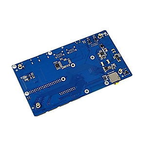 Waveshare Compute Module 4 IO Board with PoE Feature, Compatible with Raspberry Pi, Suitable for All Variants of CM4