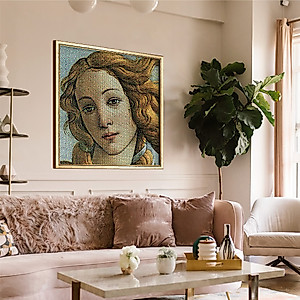 Quercetti Pixel Art 8 Take a Selfie Mosaic Kit - Turn Any Photo into Mosaic Art with 9600 Pegs in 6 Colors and 8 Pegboards, with Frame for Hanging and Display, Ages 9 Years and Up