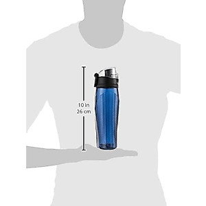 Thermos Nissan Intak Hydration Water Bottle with Meter, Blue