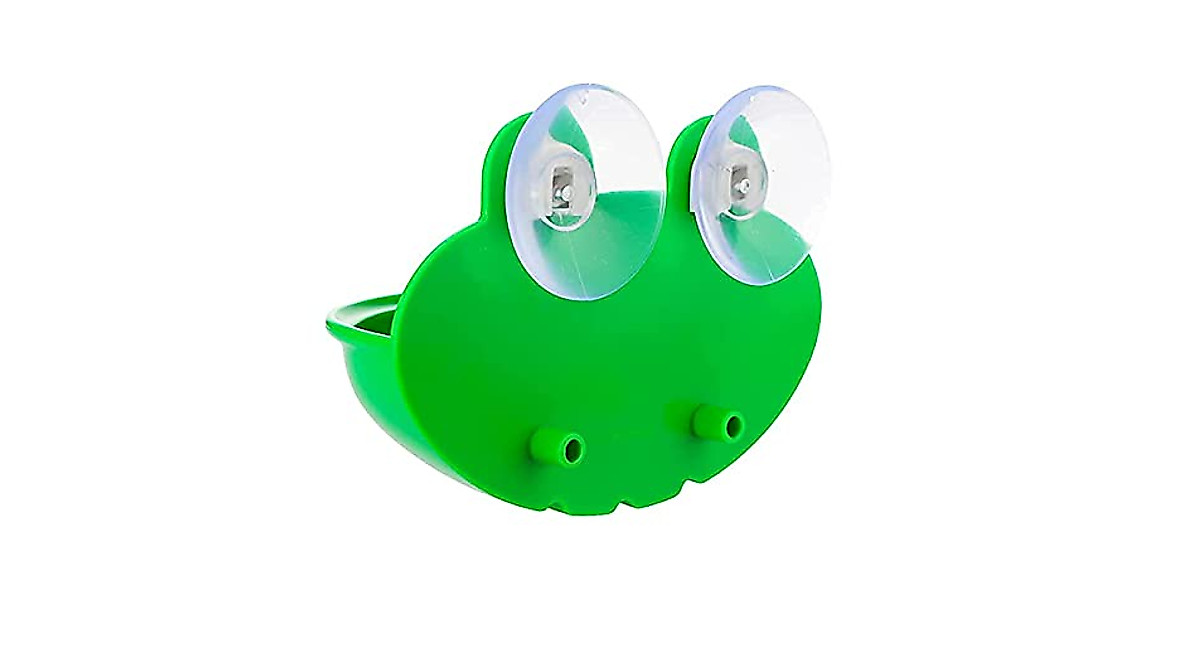 Frog Habitat with Suction Cups for Small Amphibians