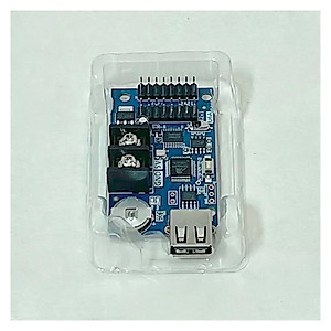 HD-U6A Monochrome Outdoor LED Digital Signage HUB12 USB Port Control Card LED Display Pixel Animation Graphics Card