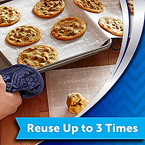 Reynolds Kitchens Parchment Paper Roll with SmartGrid, 50 Square Feet (Pack of 3), 150 Square Feet Total