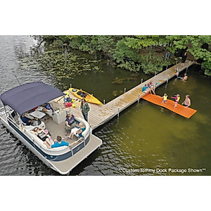 Tommy Docks Galvanized Steel Dock Pipe 2 Pack - 6 FT Normal Duty - 1.66 in Diameter - Superior Dock Post