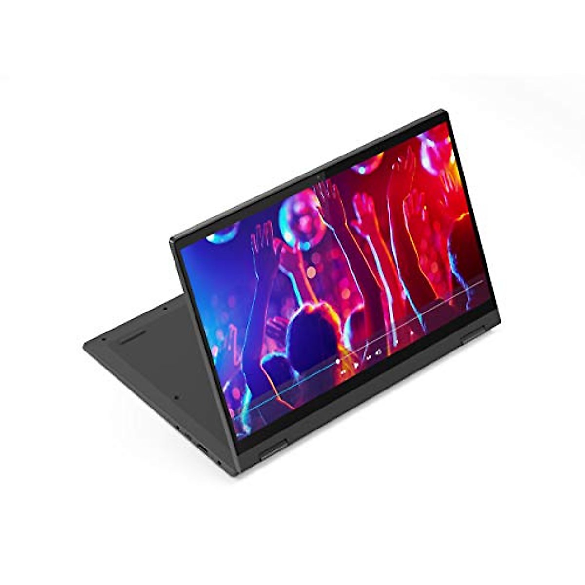Lenovo IdeaPad Flex 5i 14" Convertible Laptop, FHD (1920 x 1080) Touch Display, Intel Core i3-1115G4 Processor, 4GB DDR4 RAM, 128GB SSD, UHD Graphics, Win 10 in S Mode, 82HS000GUS, Graphite Grey