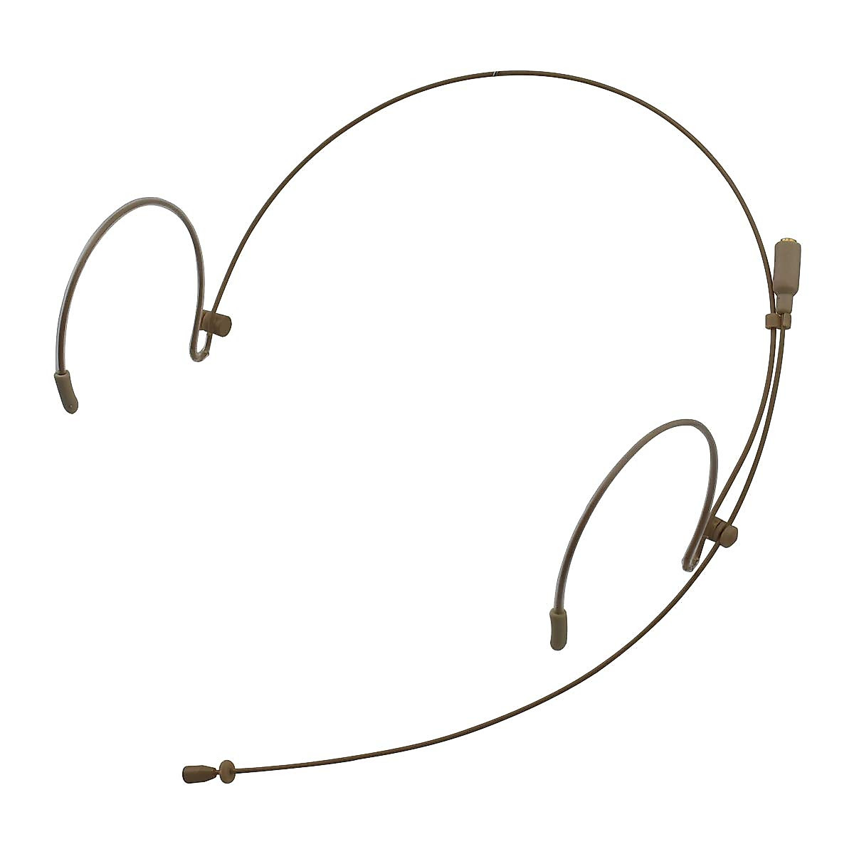 J K Pro Earhook Headset Headworn Microphone MIC-J 071S Compatible with Shure Wireless System - Mini XLR TA4F Detachable Cable