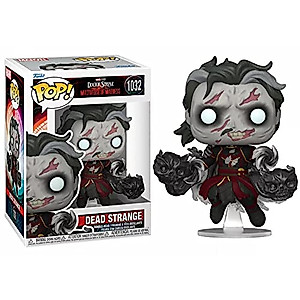 POP Marvel: Doctor Strange Multiverse of Madness - Dead Strange [Zombie] Funko Vinyl Figure (Bundled with Compatible Box Protector Case), Multicolor, 3.75 inches