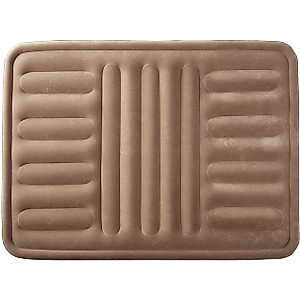 Camouflage Outdoor Sport Camping Tri-Zone Air Mattress with Express Pump, Heavy Duty Vinyl Bed, Queen