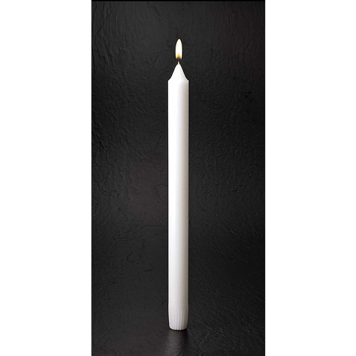 Set of 24 Altar Candle 12 x 7/8 Stearic Self Fitting(24 Pack)