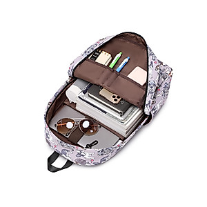 Wadirum Children Cute School Bookbag Lightweight Backpack for Kids Cat