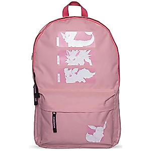 Pokemon Backpack Eevee Evolution Official Pink