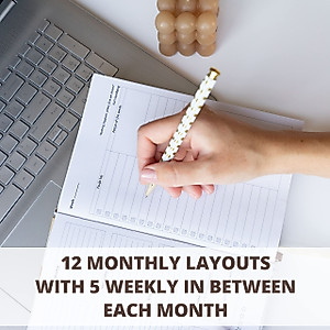 Conscious Planner (with typo) - Daily, Weekly & Monthly Undated Goal & Self-Care Planner, Productivity and Time Management Organizer with Calendar, To Do List, Gratitude Journal, Habit Tracker &