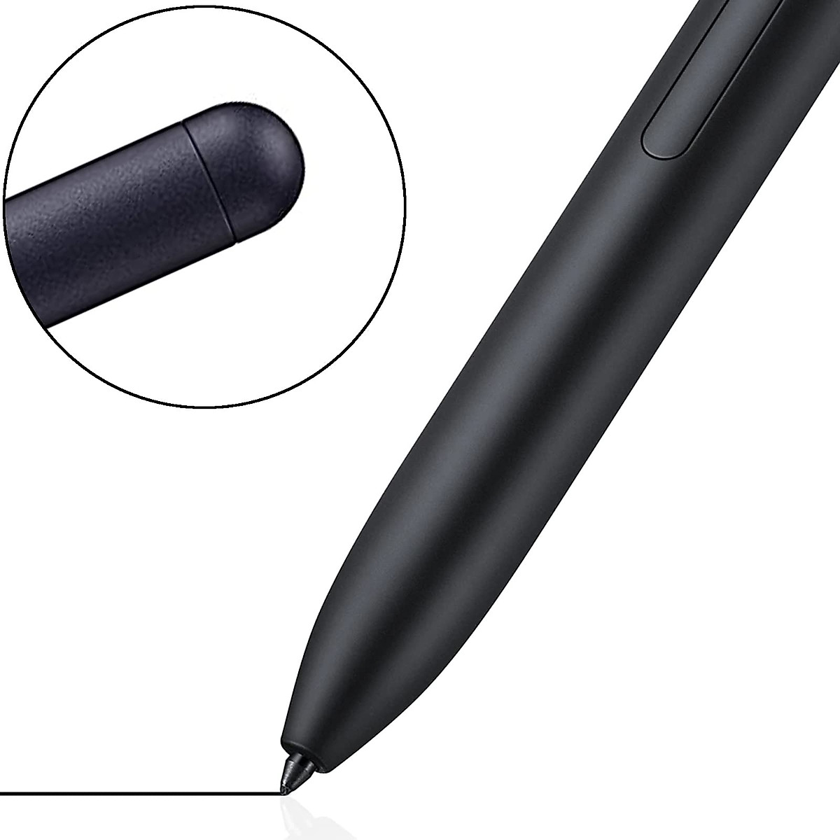 Tab S7 S Pen Replacemen Stylus Pen for Samsung Galaxy Tab Tab S7 S7+ Plus (EJ-PT870) S8 S8+ S8 Ultra Touch Pen + Tips/Nibs(Without Bluetooth)(Mystic Black)