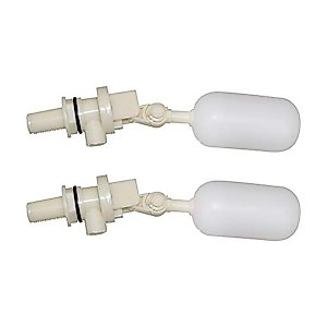 1/2 Inch Float Ball Valve ,Water Float Valve for Automatic Livestock Waterer Bowl, Horse Goat Dog Water Trough ,Pool, Aquariums(2 pack)
