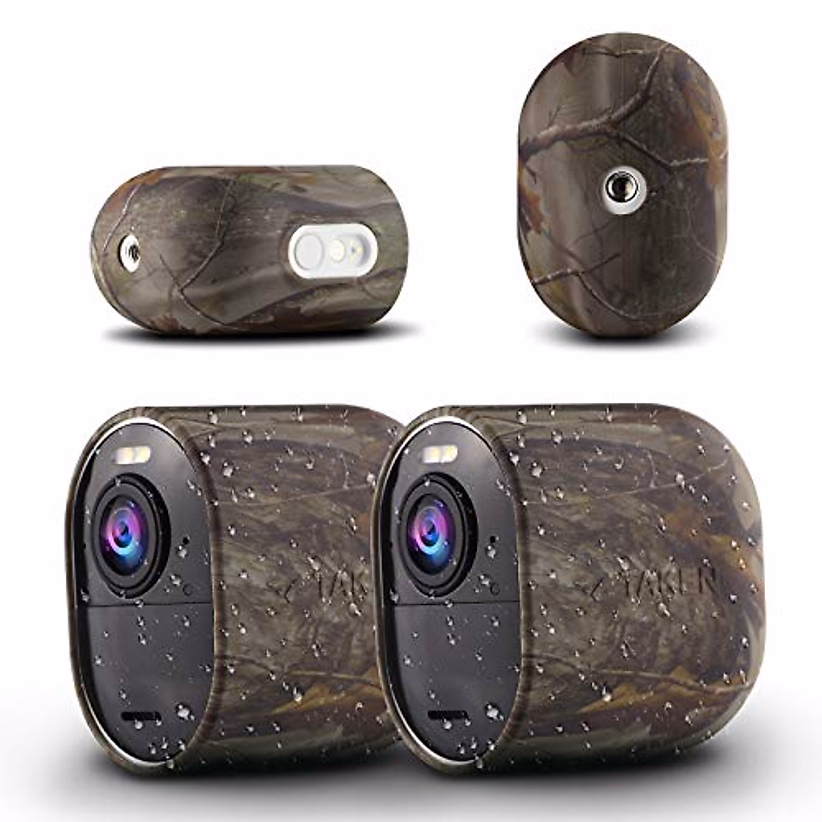 Arlo Ultra Skin, Taken Protective Silicone Skins Compatible with Arlo Ultra, Ultra 2, Arlo Pro 3, Pro 4 (NOT for Arlo Essential Spotlight) - 2 Pack (Camouflage)