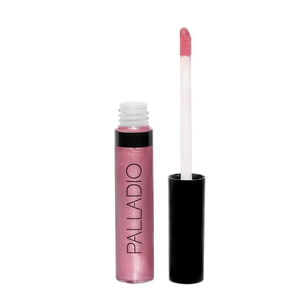 Palladio Lip Gloss, Non-Sticky Lip Gloss, Contains Vitamin E and Aloe, Offers Intense Color and Moisturization, Minimizes Lip Wrinkles, Softens Lips with Beautiful Shiny Finish, Passion Pink