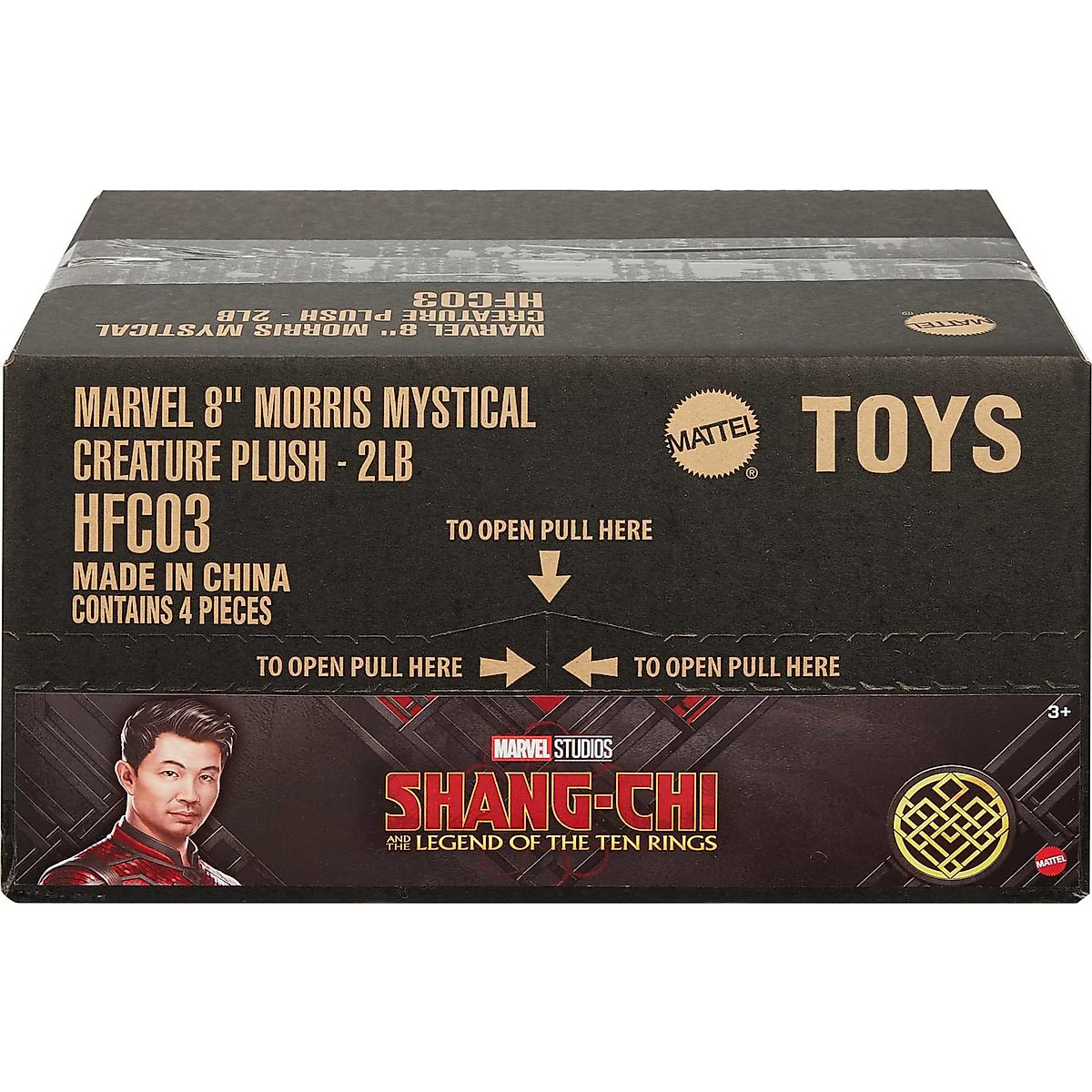 Marvel Studios’ Shang-Chi Morris Plush Character, 8-inch Soft Doll Inspired by Marvel Studios’ Shang-Chi and The Legend of The Ten Rings, Collectible Gift for Kids & Fans Ages 3 Years Old & Up