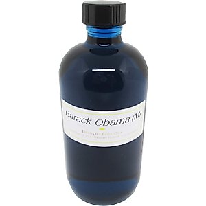 Cultural Exchange Barack Obama for Men Cologne Body Oil Fragrance [Regular Cap - Clear Glass - Blue - 8 oz.]