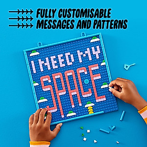 LEGO DOTS Big Message Board 41952 DIY Craft Decoration Kit; A Customizable Canvas Designed for Kids Aged 8+ (943 Pieces)