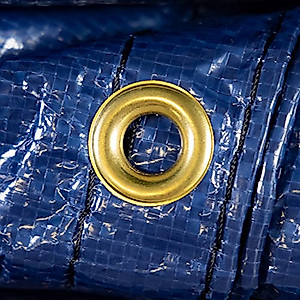 ColourTree 12' x 24' Premium Oval Blue Winter Swimming Pool Cover Tarp Tarpco Safety Extra Heavy Duty, Waterproof, UV Resistant (Cover Size: 16'x28’/ 4 ft .Overlap) ◆We Customize Size◆