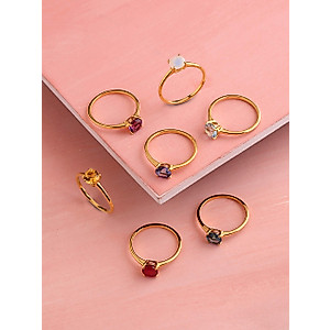 YoTreasure 0.96 ct. t.w. London Blue Topaz Solitaire Ring 10kt Yellow Gold Jewelry