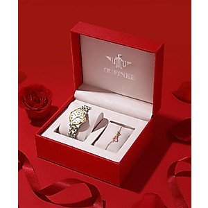 OUPINKE Automatic Womens Watches Self Winding Mechanical Luxury Dress Diamond Dial Tungsten Steel Wrist Watches for Women Date Waterproof Luminous