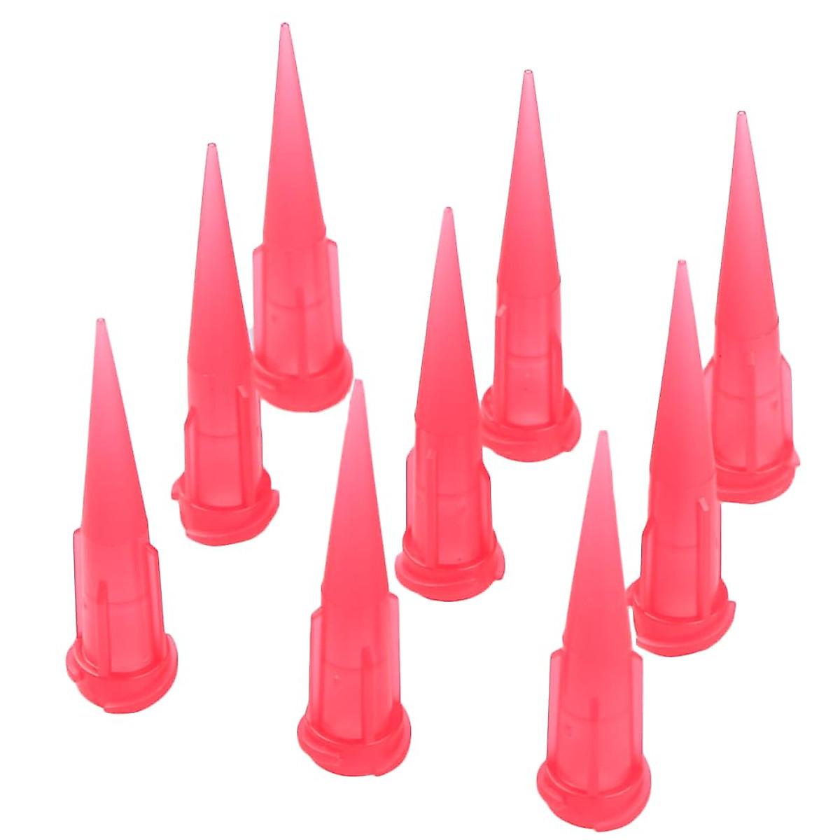 100pcs 25 Gauge Red TT Blunt dispensing needles syringe needle tips