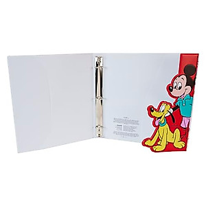 LOUNGEFLY Stationary Disney D100 Mickey and Friends Binder