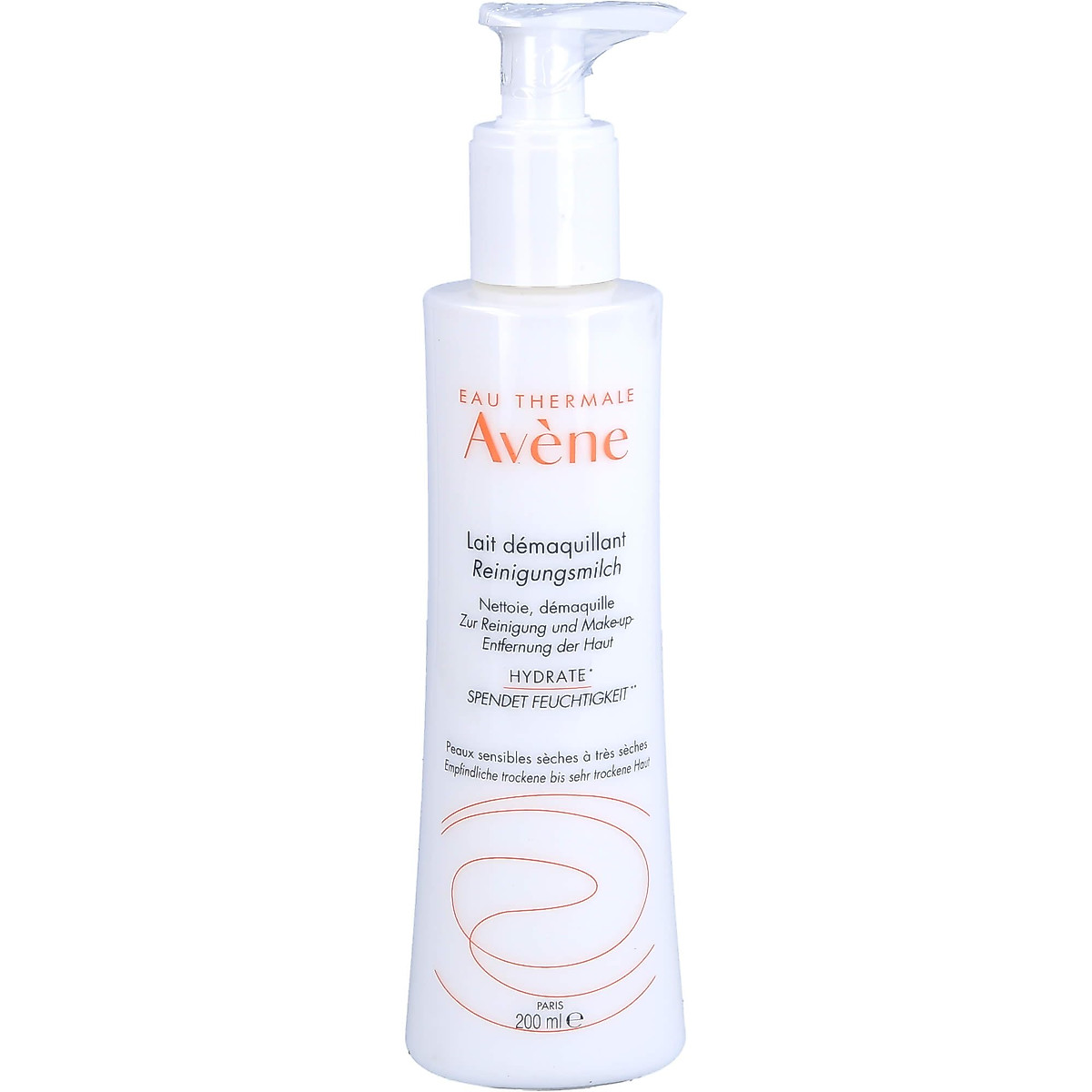 Avene Gentle Milk Moisturizing No Rinse Cleansing Lotion for Sensitive Skin, 6.7 Fl Oz (Pack of 1) ( Packaging May Vary)