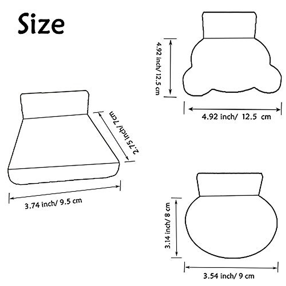 Oncpcare 3 Pcs Plastic Hamster Platform, Colourful Small Animals Stand, Decorating Little Gerbil Perch to Exercise, Funny DIY Plate Cage Accessories to Make a Different Ladder(Colour Random)