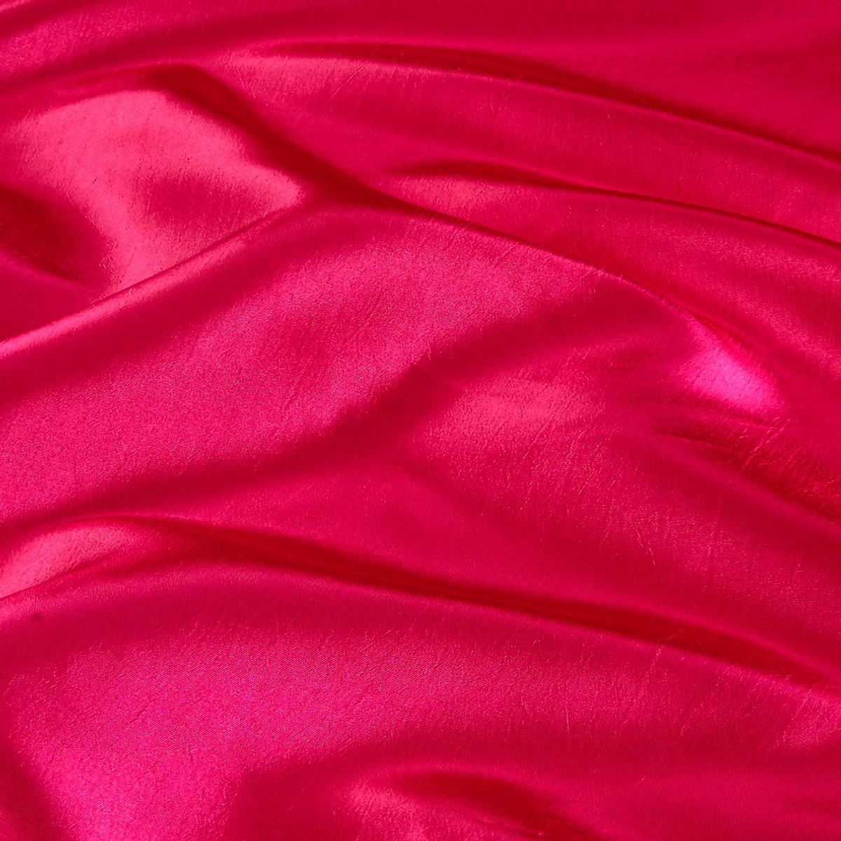 Two Tone Taffeta Hot Pink, Fabric by the Yard