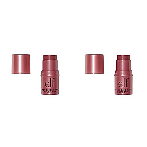 e.l.f. Monochromatic Multi Stick, Luxuriously Creamy & Blendable Color, For Eyes, Lips & Cheeks, Luminous Berry, 0.155 Oz (4.4g) (Pack of 2)