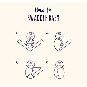 Carrot story 6 Layers 100% Cotton Premium Muslin Swaddle Blanket 43" X 43" Multipurpose Soft Toddler Blanket for Baby Shower (Smart Fox)