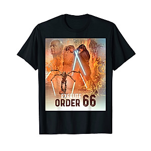 Star Wars Celebration Revenge of the Sith Order 66 T-Shirt T-Shirt