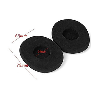Replacement Ear Pads Ear Cushions for LOGITECH H800 H 800 Headset Black