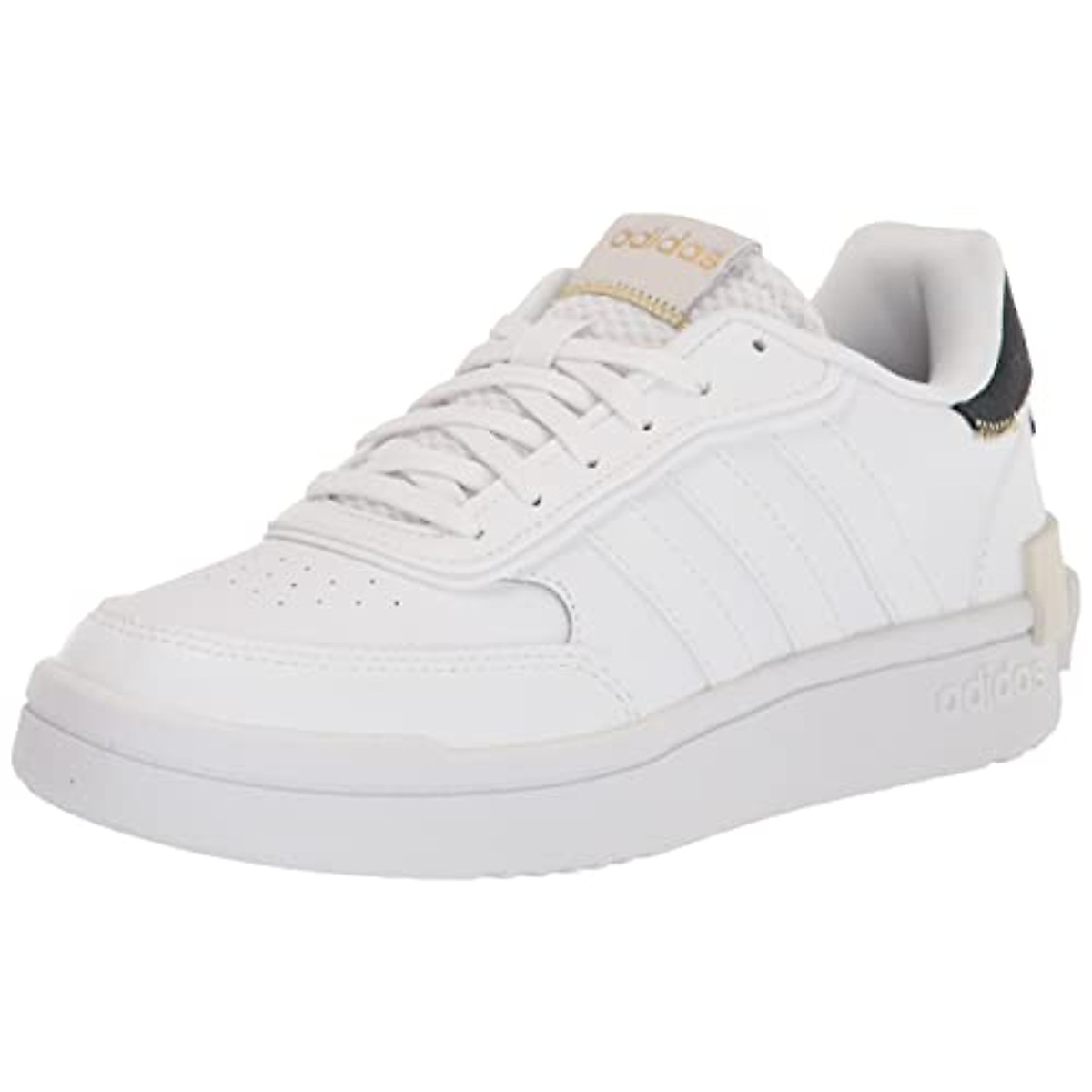 adidas Adult Postmove White/White/Core Black 8